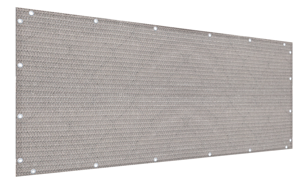 Alion Home Custom Size (2ft Tall) Custom Length Privacy Screen - Smoke ...